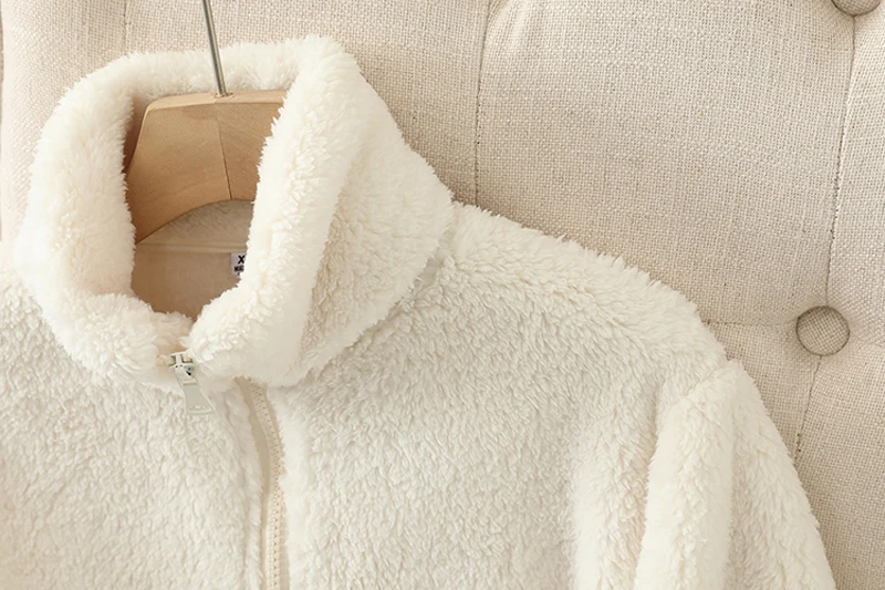 Gilet moumoute zippé pour femme • Mon gilet