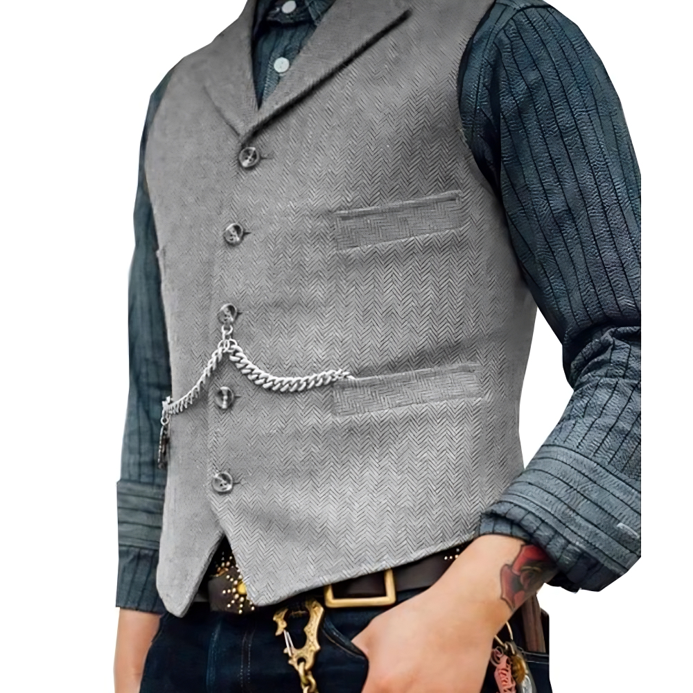 Gilet de costume épais pour homme • Mon gilet